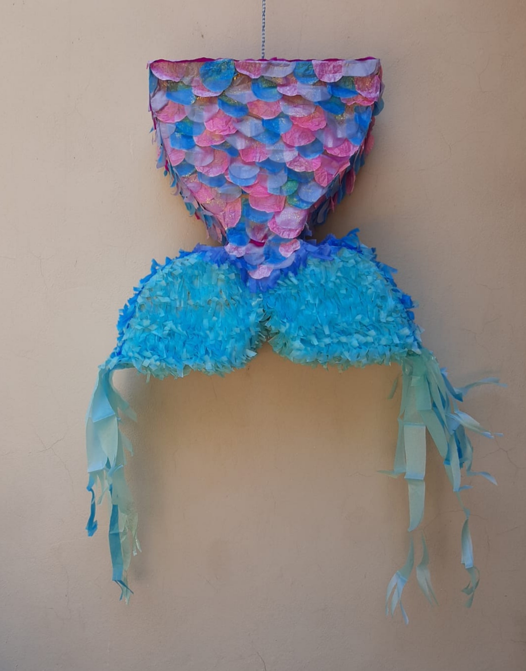 Mermaid Tail Piñata & Stick - propnpinata.co.za
