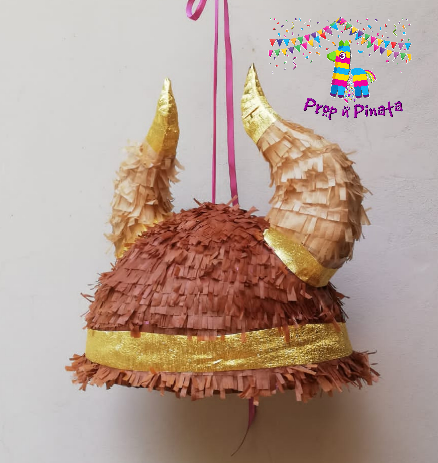 3D Viking Hat Pinata with stick - propnpinata.co.za - Custom-made ...