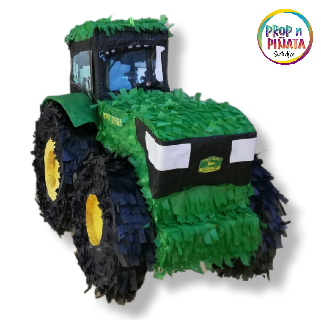 3D Tractor Pinata with stick - propnpinata.co.za
