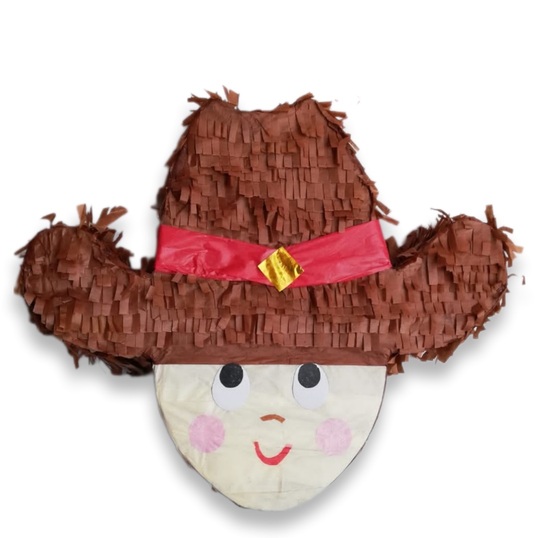 Cowboy Birthday Party Pinata with Stick - propnpinata.co.za