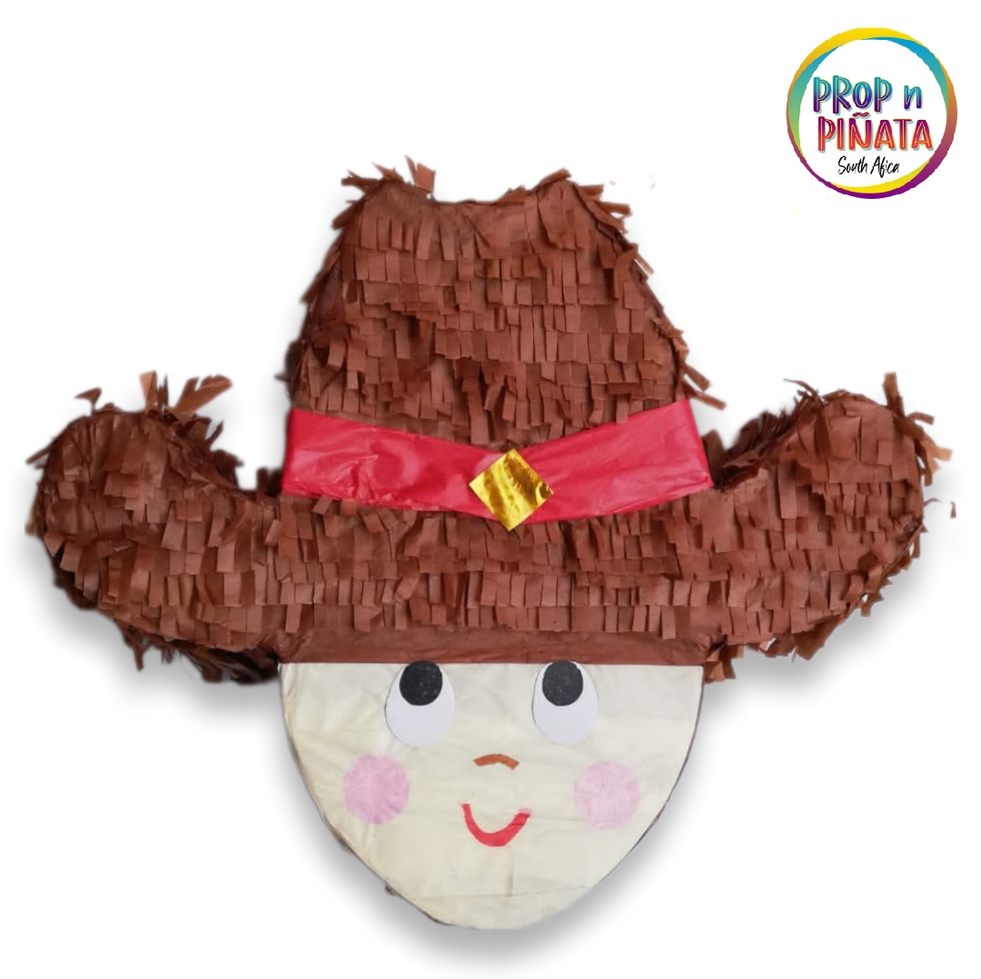 Cowboy Birthday Party Pinata with Stick - Pinata South Africa
