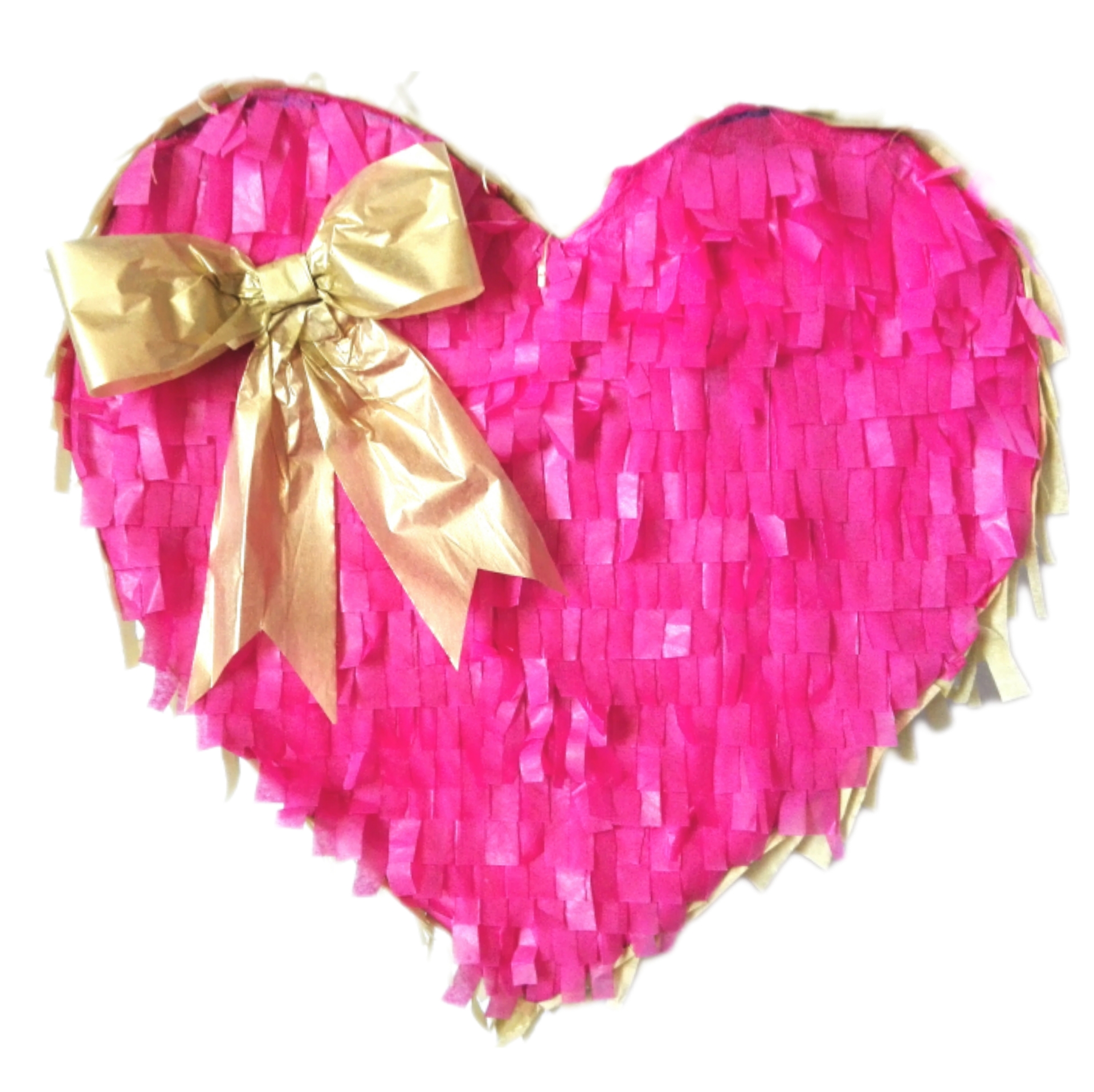 Pink Heart Pinata & Stick