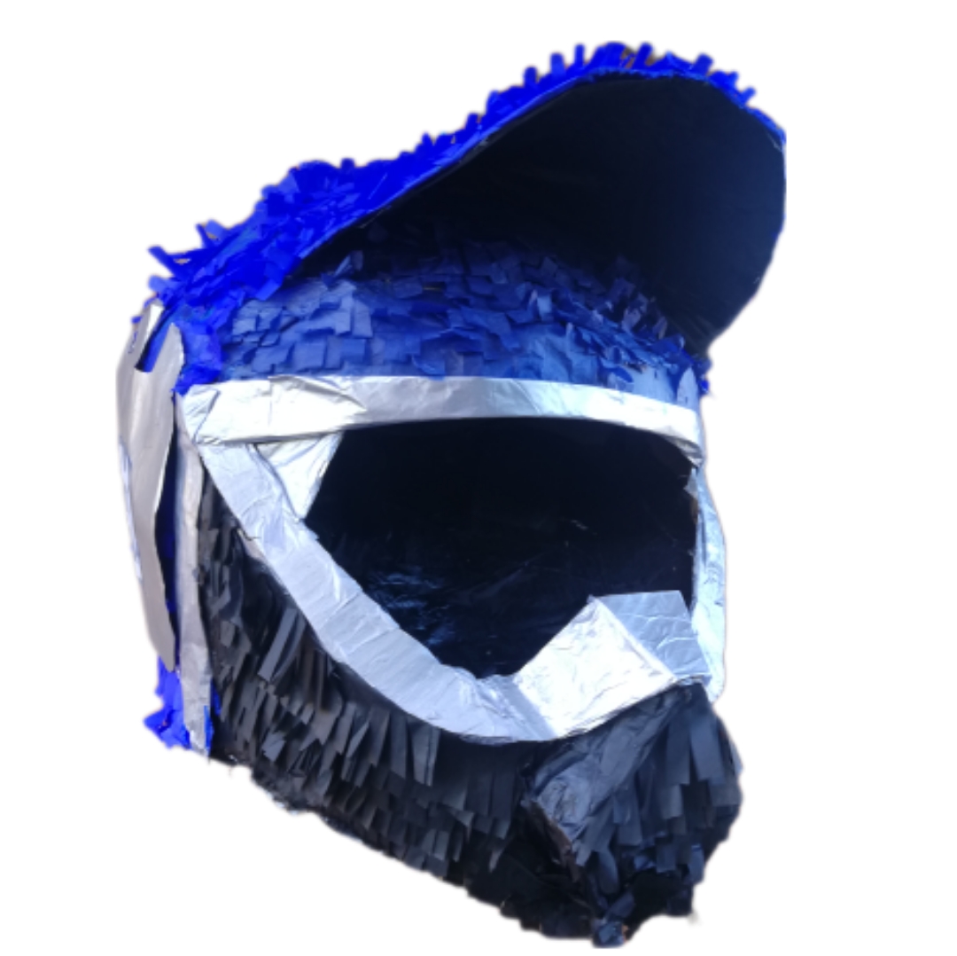 3D Motorbike Helmet Pinata & Stick - propnpinata.co.za