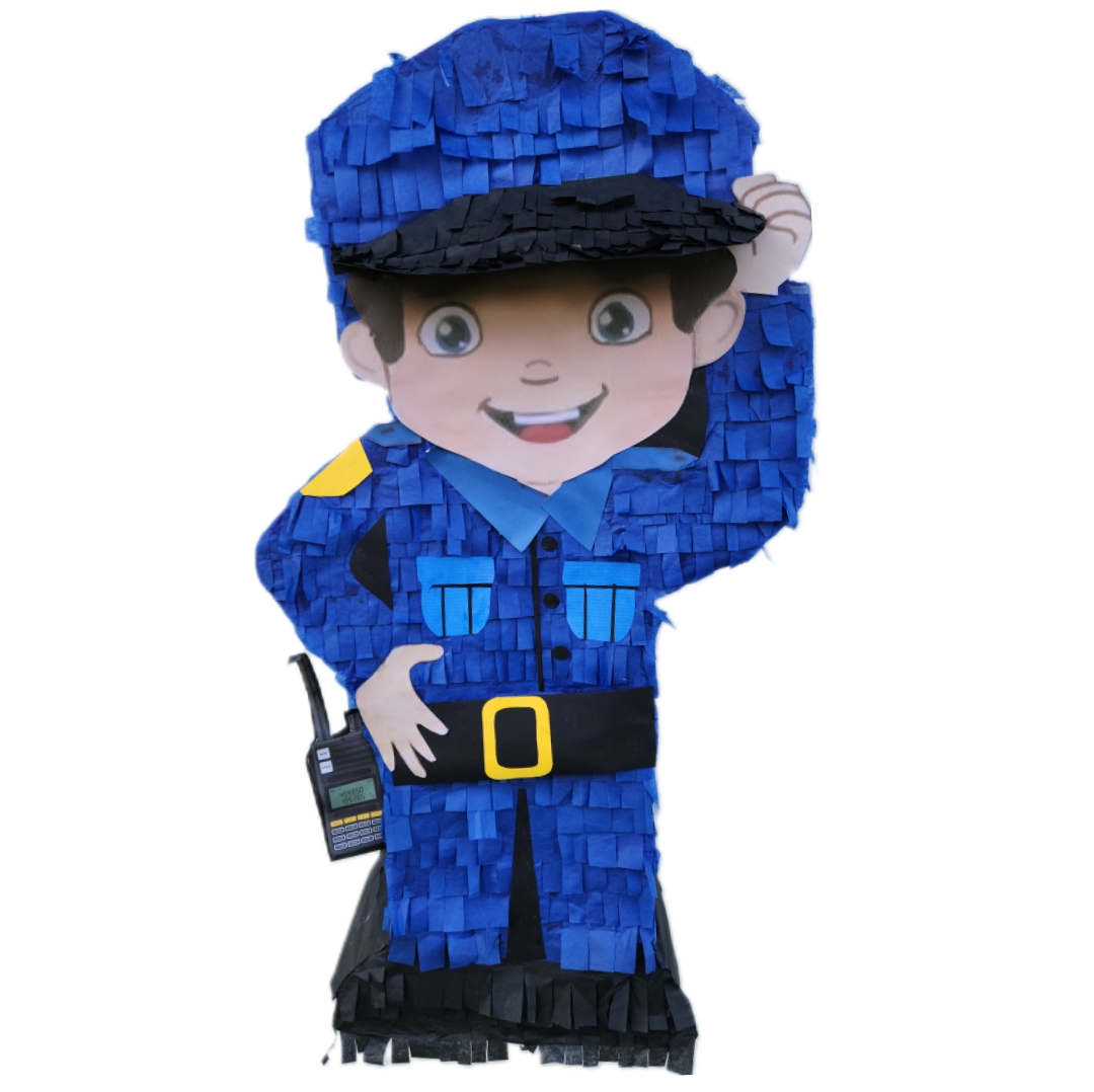 Police Pinata with Stick - propnpinata.co.za